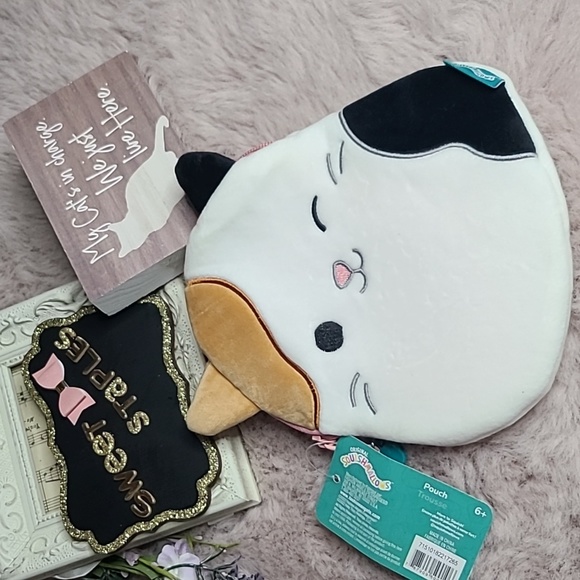 Squishmallows | Accessories | Squishmallow Cam The Cat Pouch Kitty ...
